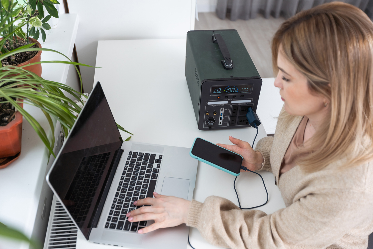 In severe weather, a battery back-up can help you stay connected ...